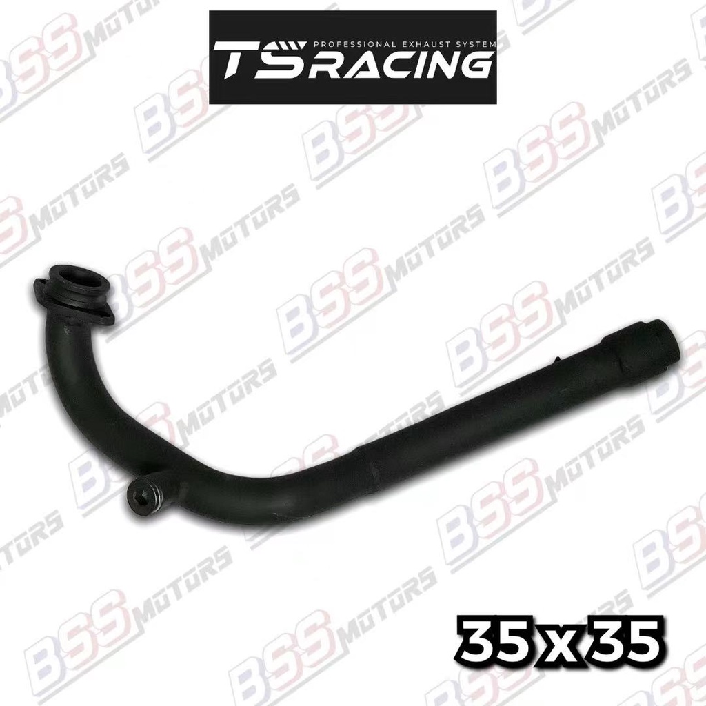 TS RACING Super Back Pressure 28mm 32mm 35mm Exhaust Pipe Y15ZR Cutting ...
