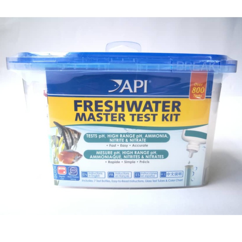 API Fresh Water Master Test Kit for Aquarium & Pond [Freshwater ...