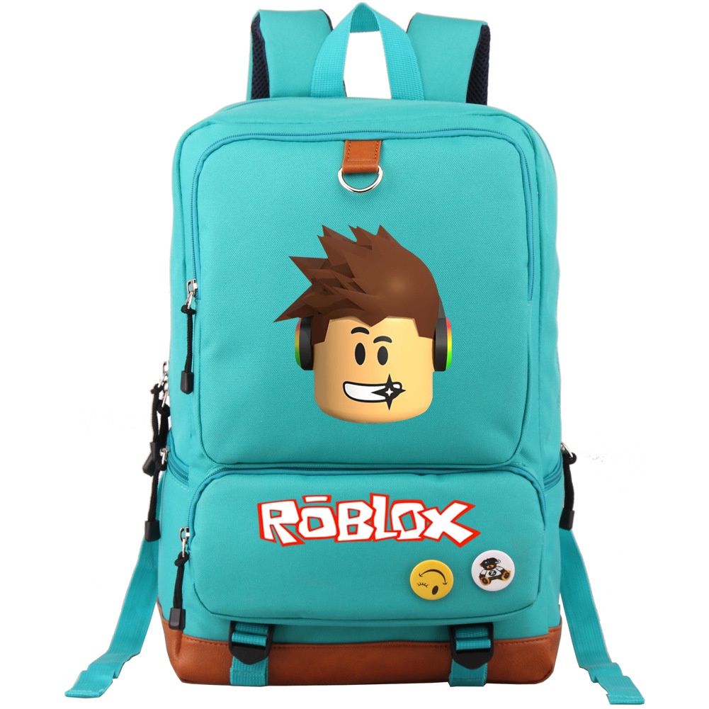 ROBLOX Canvas Student Backpack School Bag Laptop Bag/Beg Sekolah Kanak ...