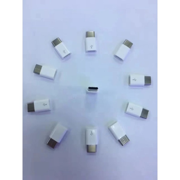 Micro USB to TYPE c connector for mirco charger to TYPE c connector ...