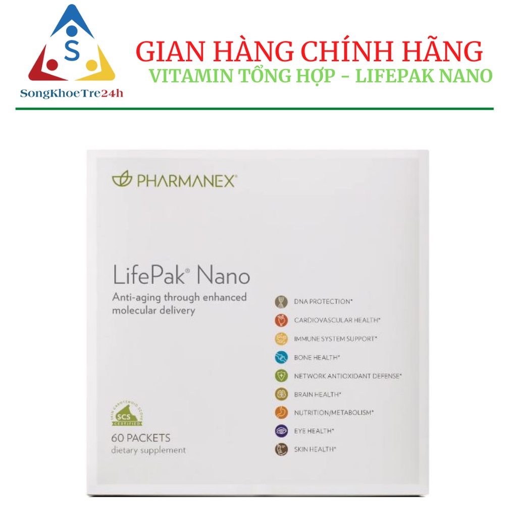 Lifepak Nano - American multivitamin (Box of 60 packs) | Shopee Malaysia