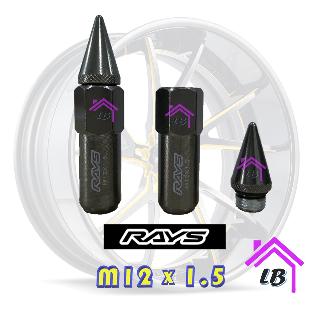 Rays Lock Nut Spike Rays Wheel Nut Rays Tyre Nut Rays Racing Nut Rays ...