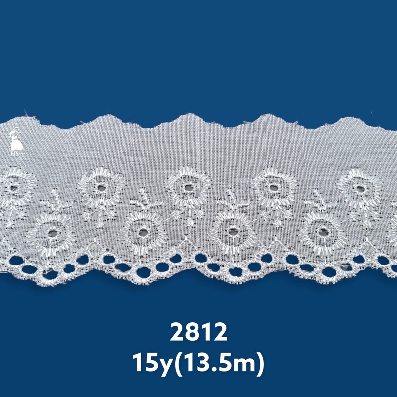 [ 15y-13.5m ] Renda kain 2”(5cm)/ renda kain 2inch/ renda sejadah ...