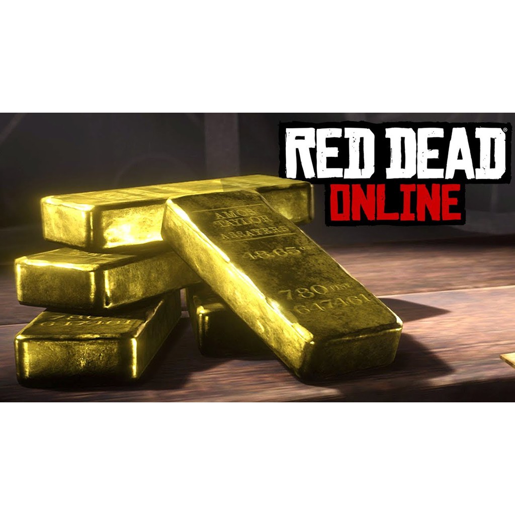 Red Dead Online| RDO | Gold Bar | Cash | Level | Top up Service ...