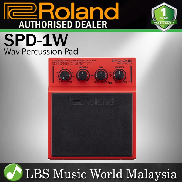 Roland SPD-1W SPD::One Wav Drum Electronic Percussion Pad Sampler ...