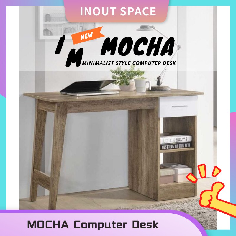 MOCHA SERIES Study Table / Writing Desk / Computer Table / Office Desk ...