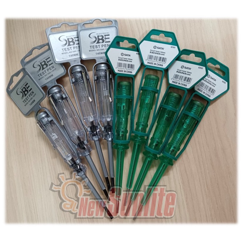 Electrical Test Pen Electrician AC Voltage Detector Screwdriver Pens ...