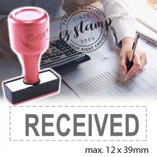 Ready Made Rubber Stamp Chop / Index Stock Stamp (IMPROVING/IMPORTANT ...