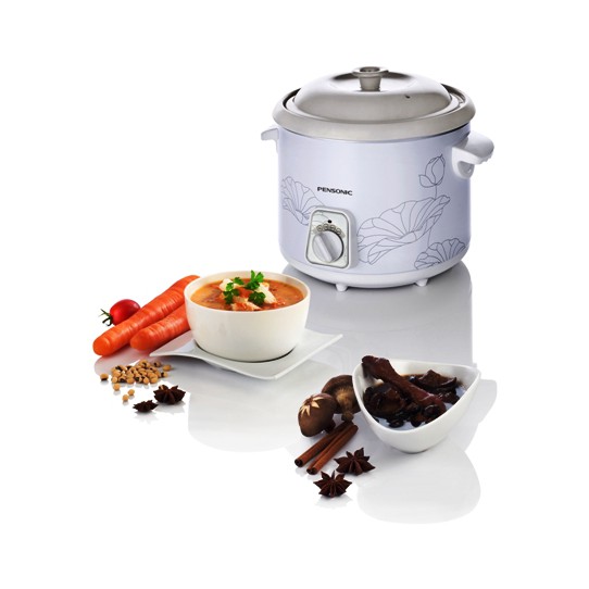 Pensonic PSC-501 Electric Slow Cooker With Ceramic Pot and Lid (5.0L ...