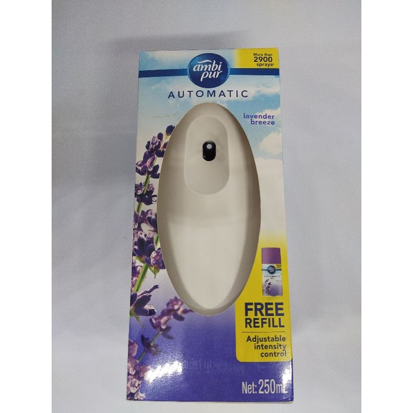 Automatic Spray Kit Ambi Pur Instantmatic | Free Refill Lavender Breeze ...