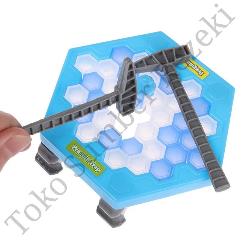 Mini Trap Board Game Ice Breaking Save The Penguin Party Game Ice Cube ...