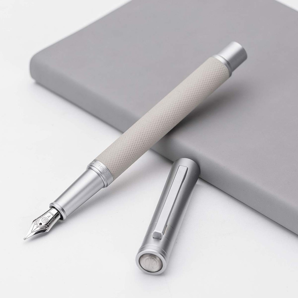 Matte Black Forest Fountain Pen 1850 Extra Fine Nib Classic Design with ...