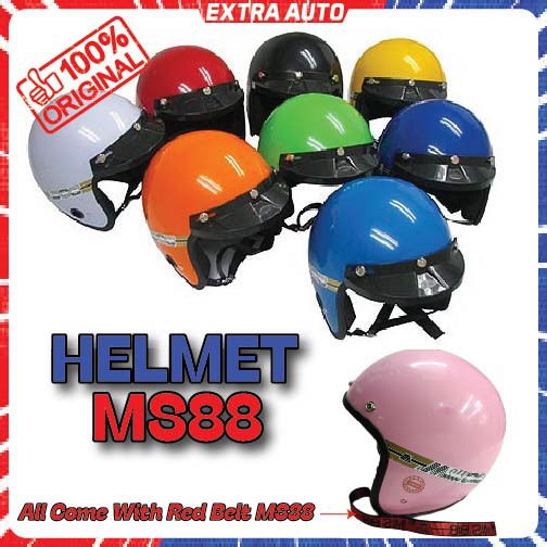 MS88 Helmet Saiz (L) 57cm 100% Guaranteed Original Topi Keledar Yellow ...