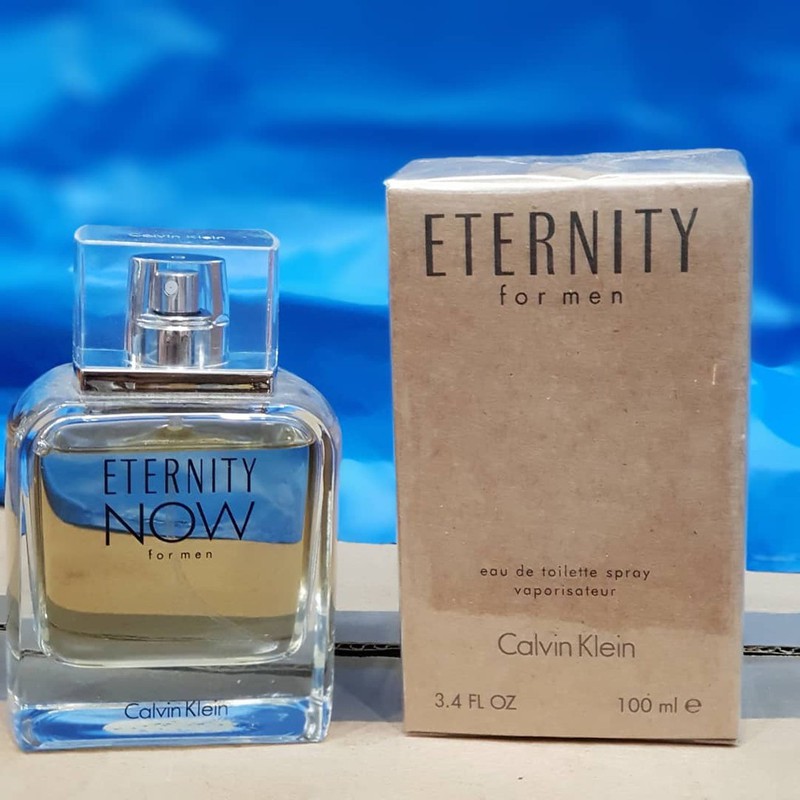 100% AUTHENTIC ORIGINAL TESTER👉 CK Eternity Now Men EDT (100ml ...
