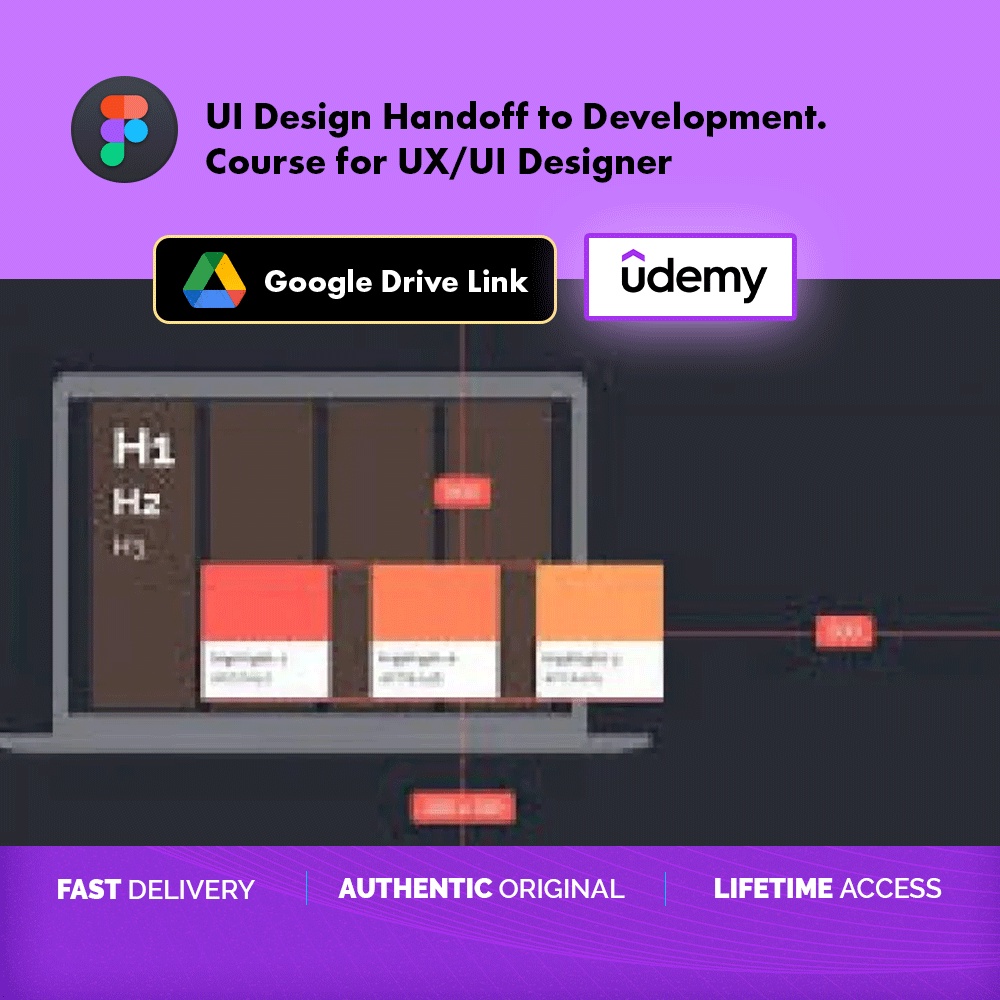 Figma Course-UI Design Handoff to Development. A course for UX UI Designer (Sketch & Figma ...