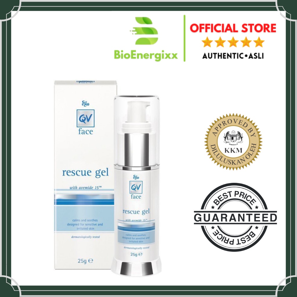 Ego QV Face Rescue Gel with Avemide 15 25g | Shopee Malaysia