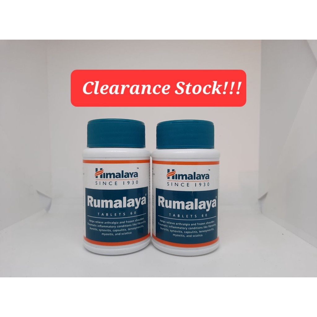 HIMALAYA Rumalaya 60 Tablet (Gout, Sprain, Joints) | Shopee Malaysia
