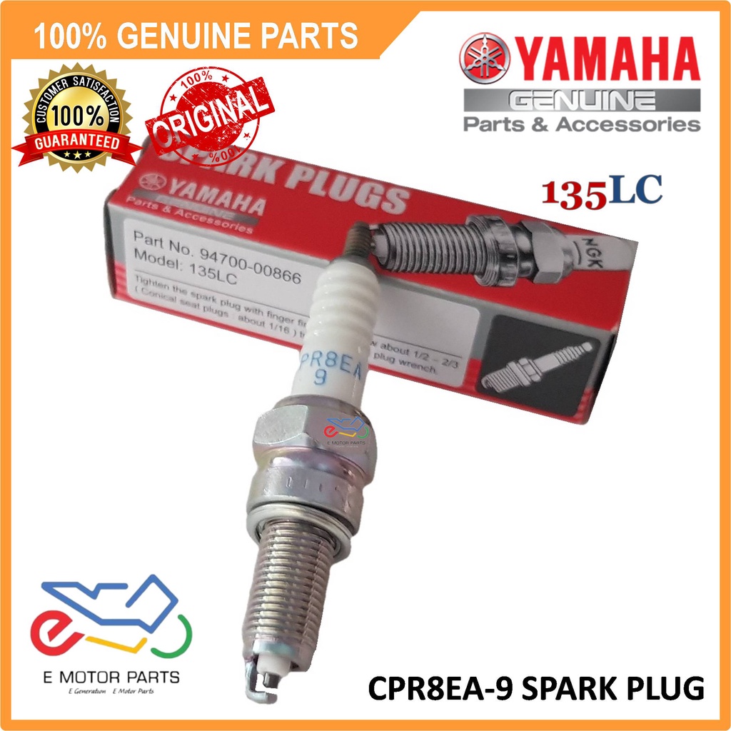 CPR8EA-9 ORIGINAL LC135 NMAX SPARK PLUG NGK BUSI NMAX 135LC VF3 [100 ...