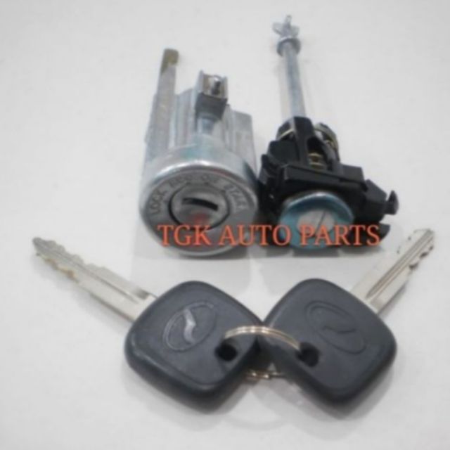 PERODUA ALZA STARTER KEY WITH DOOR KEY LOCK SET (ORIGINAL) | Shopee ...