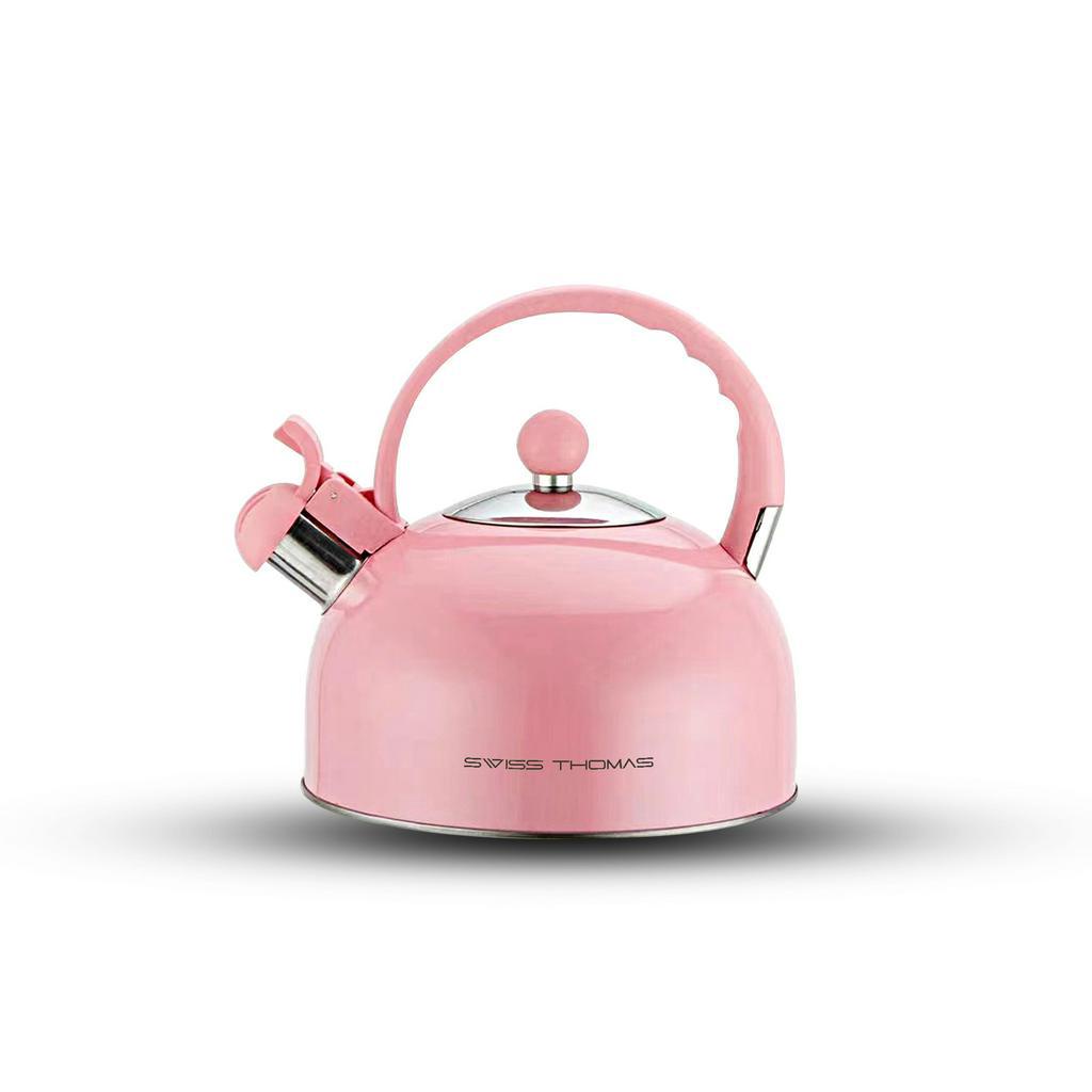 Swiss Thomas Whistling Stainless Steel Modern Dome Teapot Tea Kettle ...