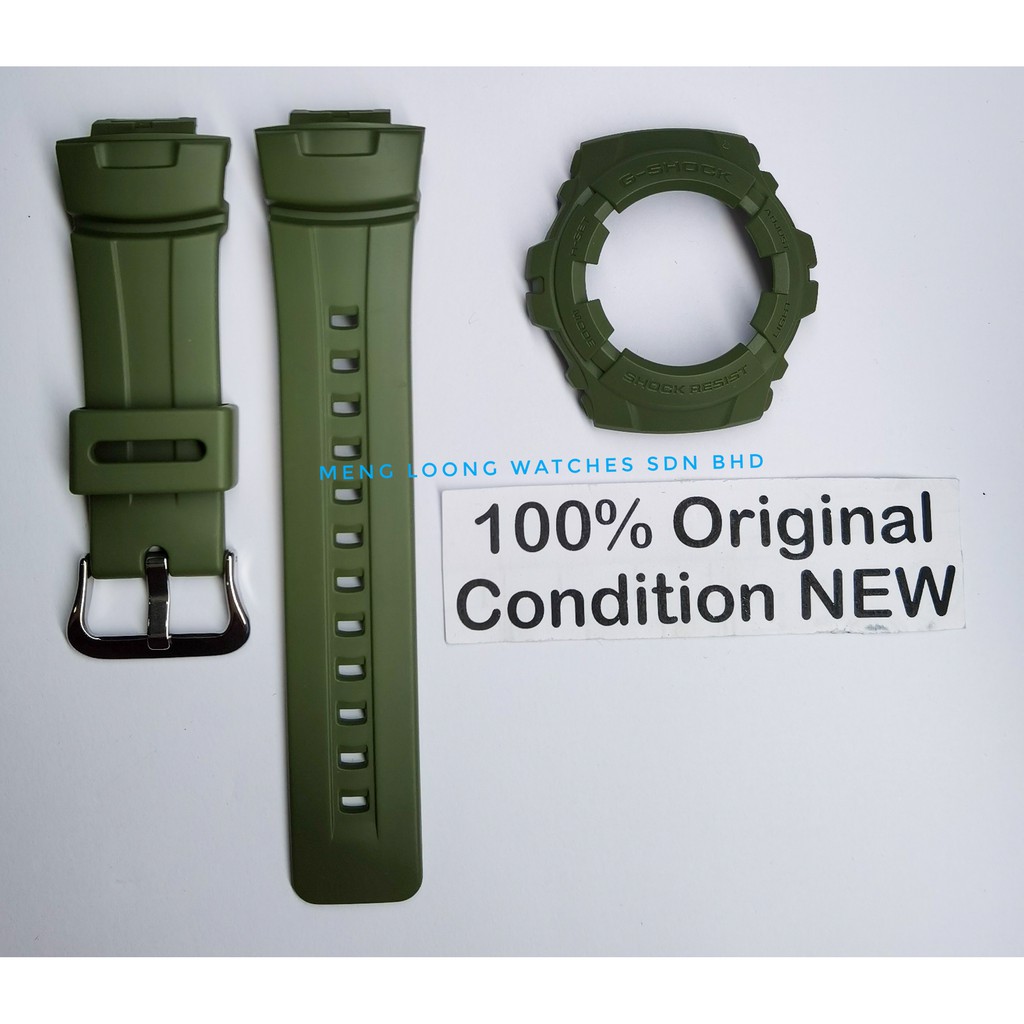 [ORIGINAL] G-SHOCK G100 , G100bb, G101, G100cu Hitam Biru Hijau Putih ...