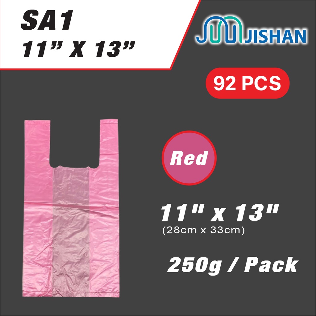 [250g] TAPAU Plastic Bag / Multi-size Singlet Tshirt Bag / Shopping ...