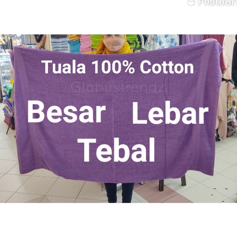TUALA BESAR COTTON HOTEL QUALITY 100 CM x 150 CM | Shopee Malaysia