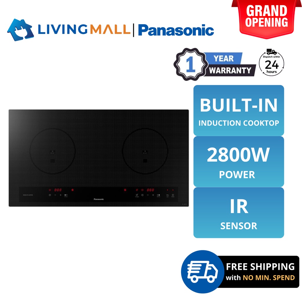 Panasonic Induction Cooktop IH (5600W/74cm) KY-A227EKSK Periuk Induksi ...