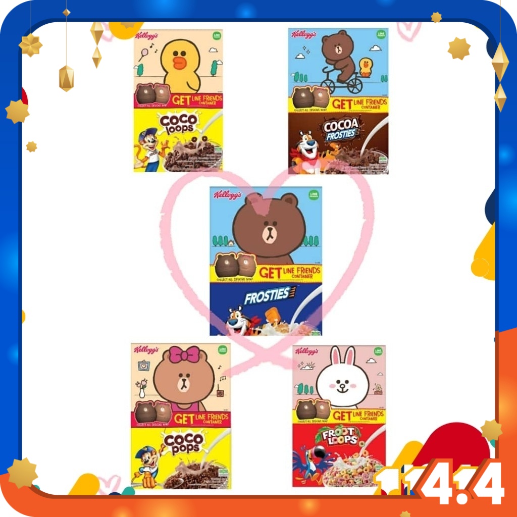 KELLOGG'S | x LINE Friends (Cereal Only) | Shopee Malaysia