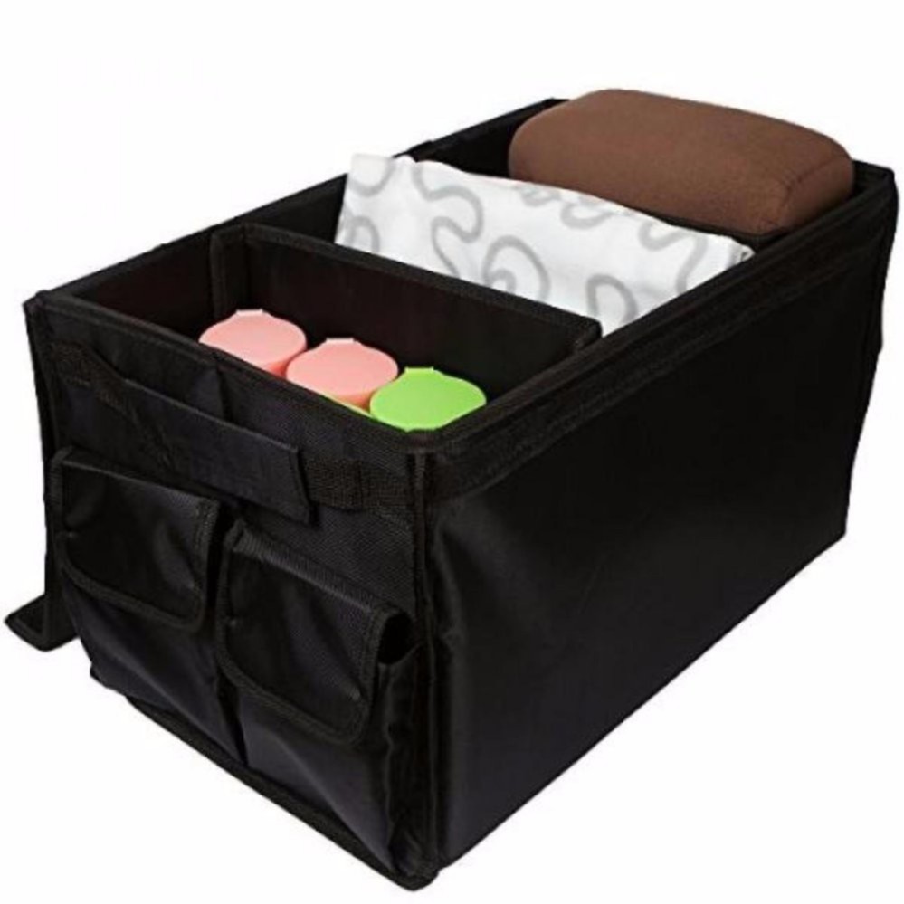 Foldable Car Multipurpose Storage Bag Chubby Box Organizer Folding ...