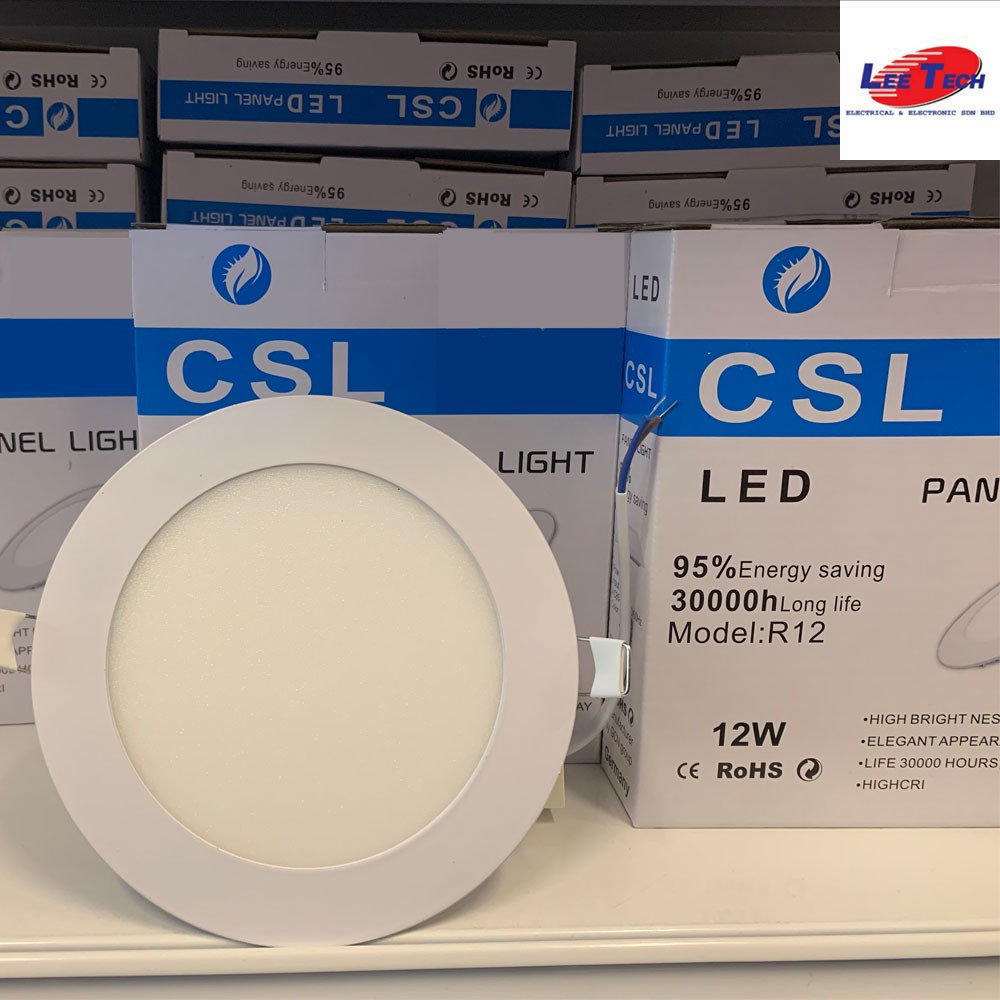CSL 12W 4"/ 15W 6" / 20W 6" LED Panel Downlight Round / Square ...