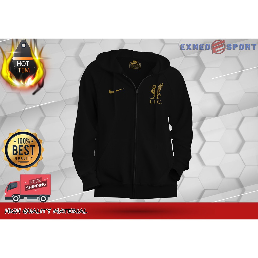 🔥Hoodies Limited🔥Art Nike Liverpool FC Sweatshirt Full Zipper Long ...