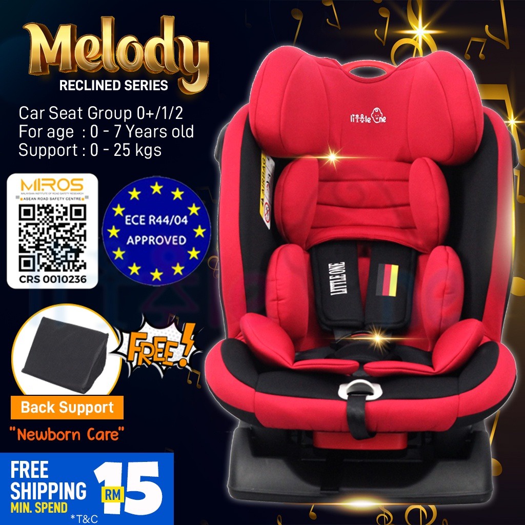 CAR SEAT Newborn To 7 Years Old Little One Melody Exclusive 0-7years ...