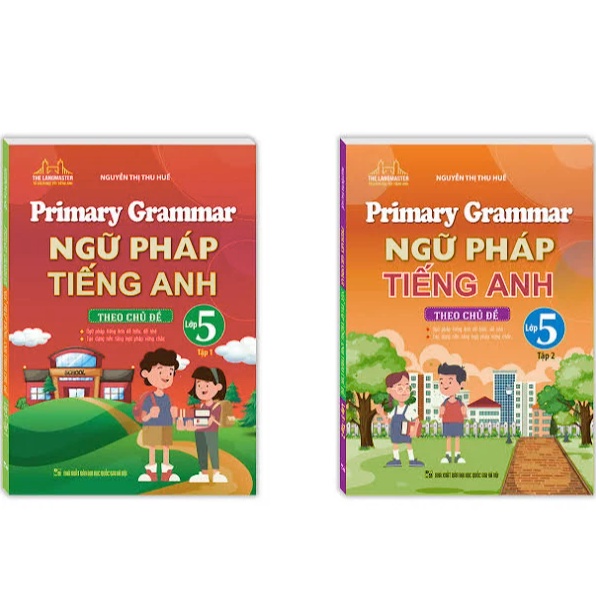 Book - English Grammar Combo by topic for grade 5 (2 volumes) | Shopee ...