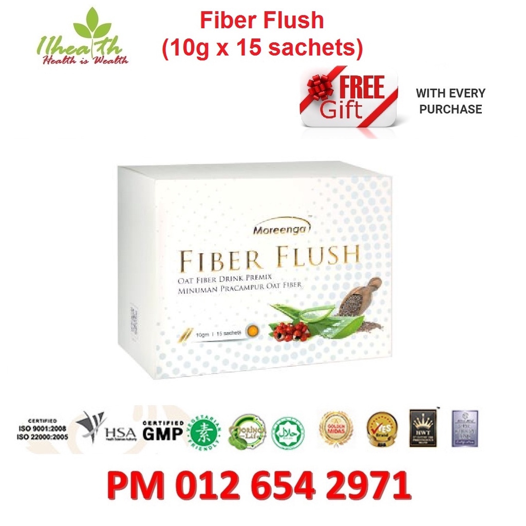 Fiber Flush (10g x 15 sachets) | Shopee Malaysia