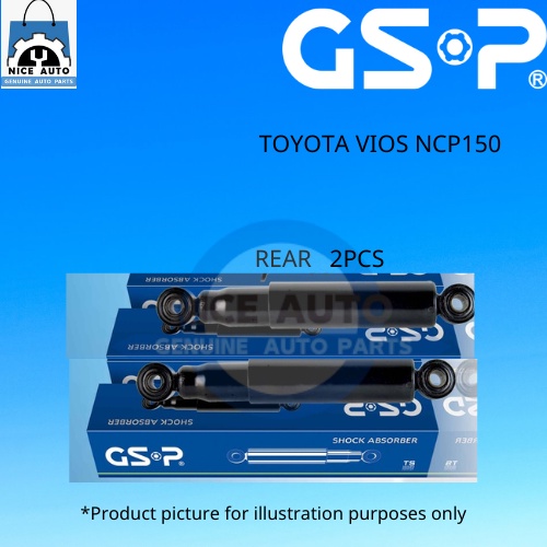 TOYOTA VIOS (NCP42) / VIOS (NCP150) (FRONT & REAR)ABSORBER - BRAND GSP ...