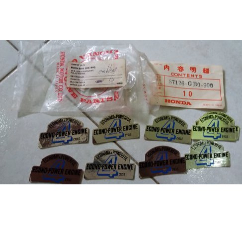 87126-GB0-900 4 Stroke Sticker Original | Shopee Malaysia