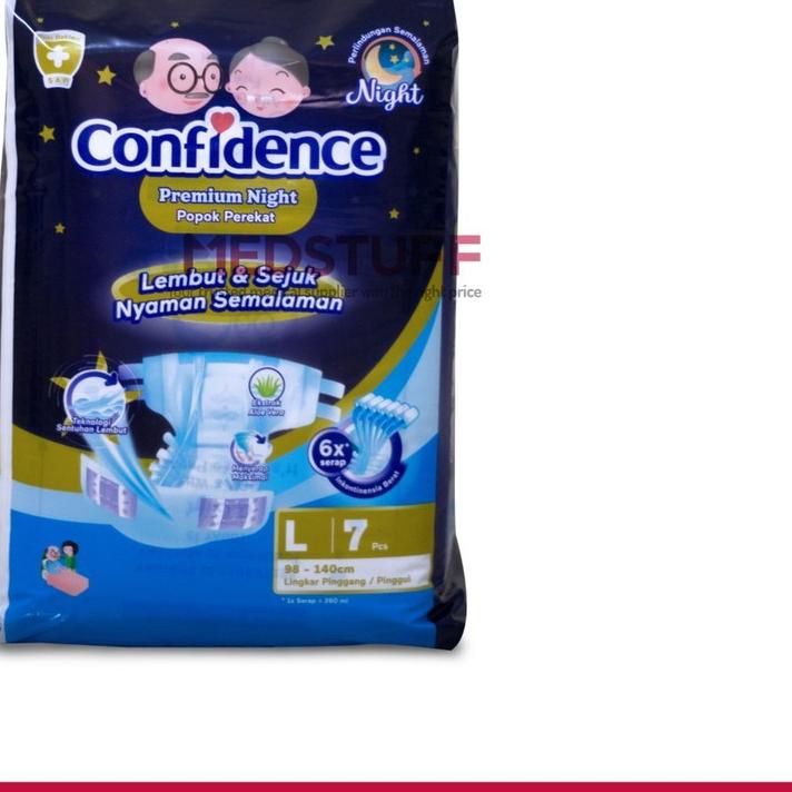 Adult Diapers Confidence Premium Night Adult Diapers | Shopee Malaysia