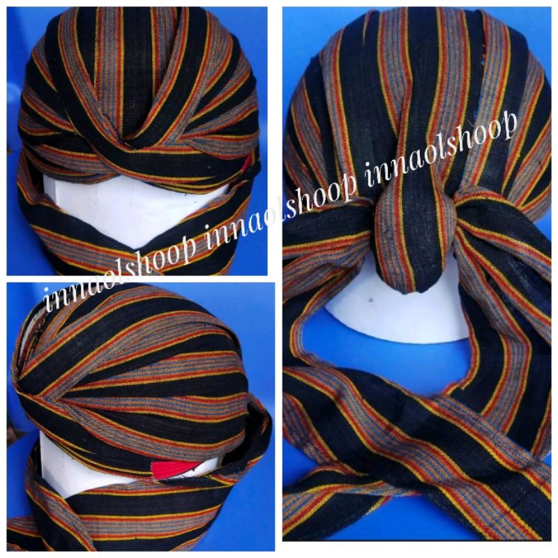 Jogja Folding Blankon with Lurik Motif Sliwir ...