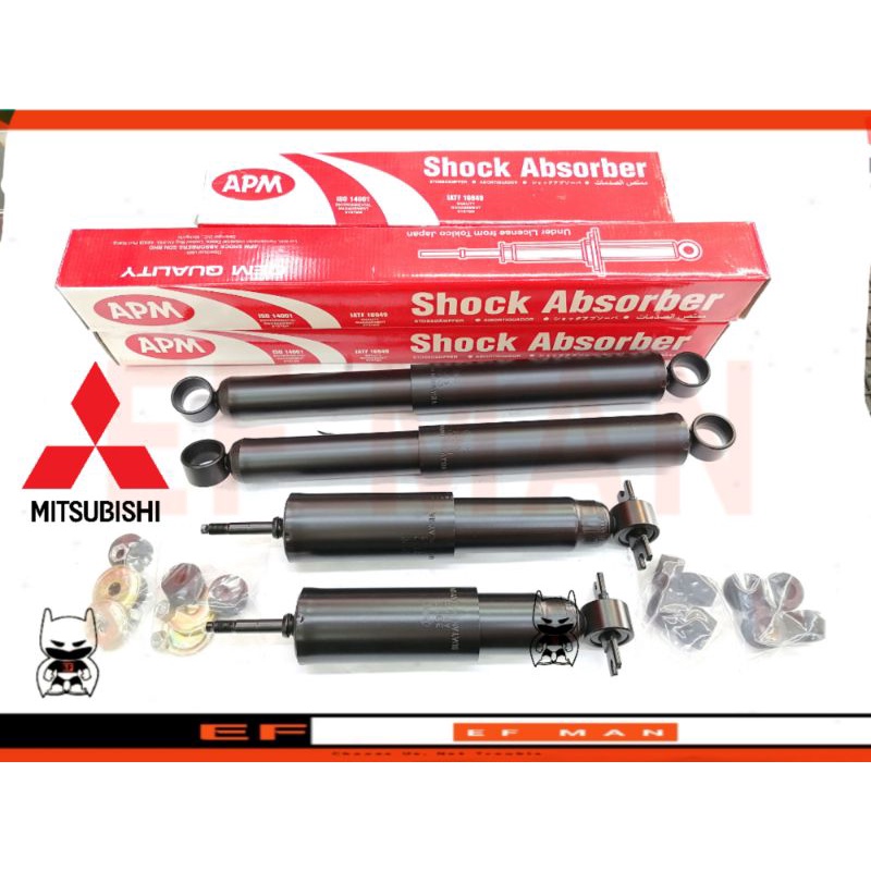 APM MITSUBISHI PAJERO LO47 LO49 DELICA L300 ABSORBER FRONT REAR OIL 4X4 ...