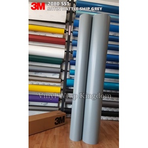 3M 2080 Satin Battleship Gray S51 Car Vinyl Auto Vehicle Wrap Film Car ...