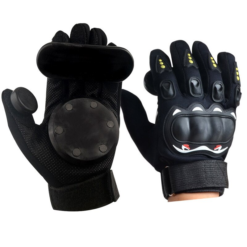 New Longboard Gloves Downhill Slide Gloves Fire Stone Flint Sparks ...