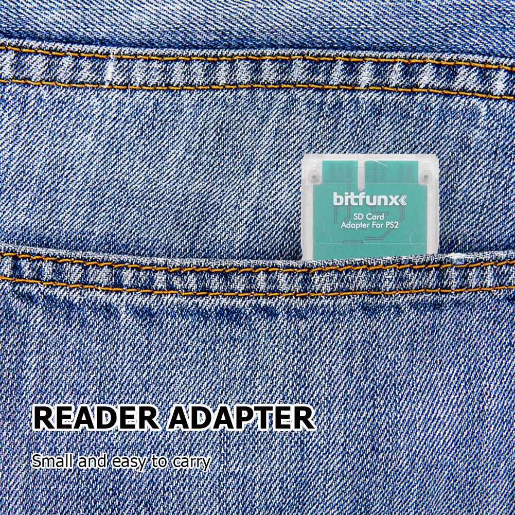 PS2 FORTUNA MX4SIO SIO2SD Memory Card Adapter Hand Made Stable Replacement Reader ...