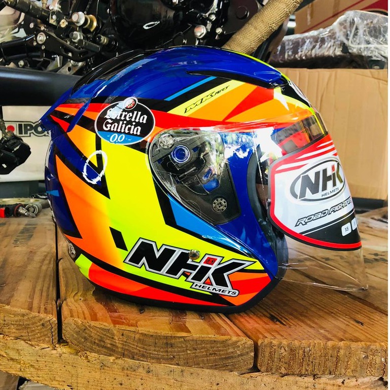 Original NHK R1 Ryusei Yamanaka 弹丸小僧 Godzilla Dino Double Visor Helmet ...