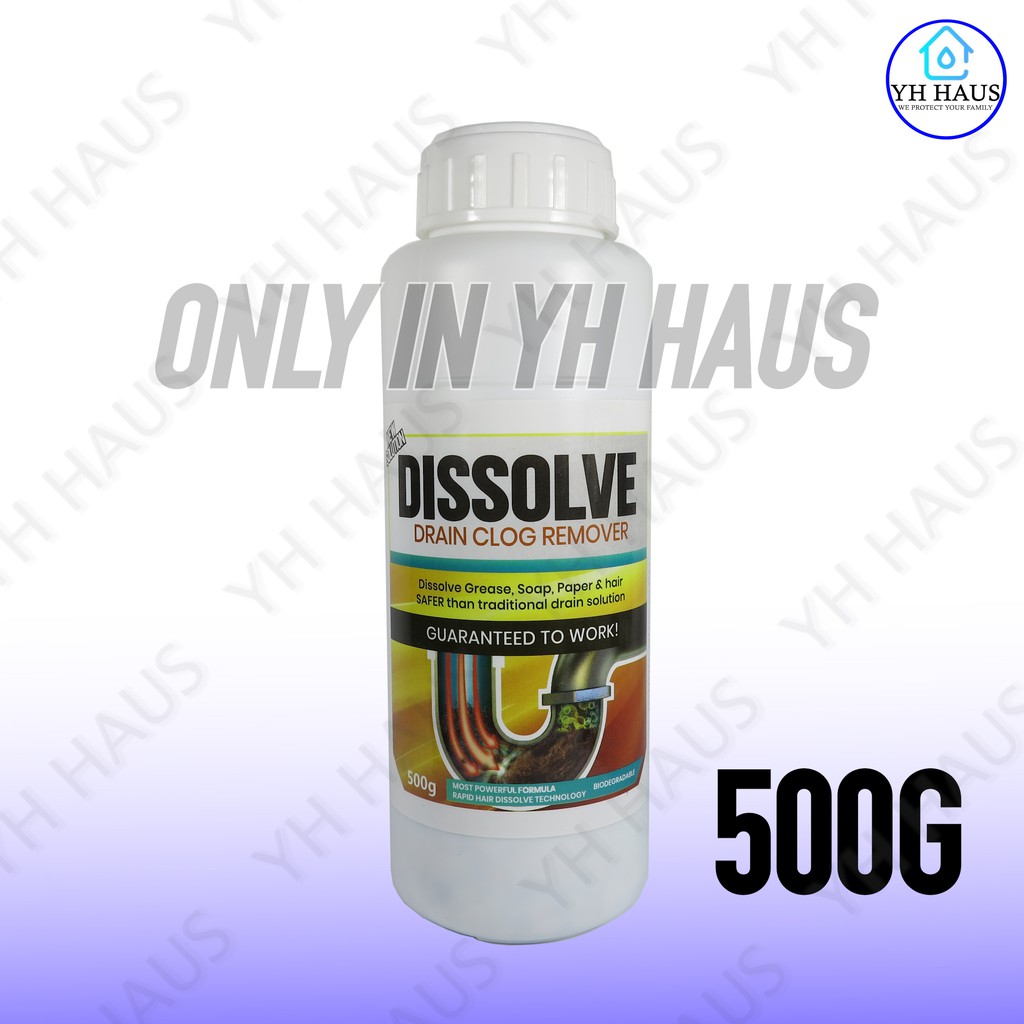 Dissolve Clog Remover Heavy Duty Pipe Cleaner Drain Cleaner Kitchen ...