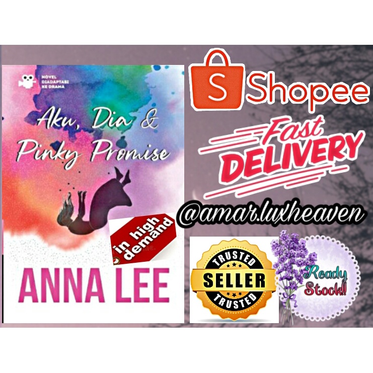 Novel Aku, Dia dan Pinky Promise, Anna Lee- Prolog Media (READY STOCK ...