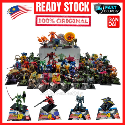 [ BANDAI ] GUNDAM GASHAPON ACTION FIGURE ORIGINAL GUNPLA ACTION FIGURES ...