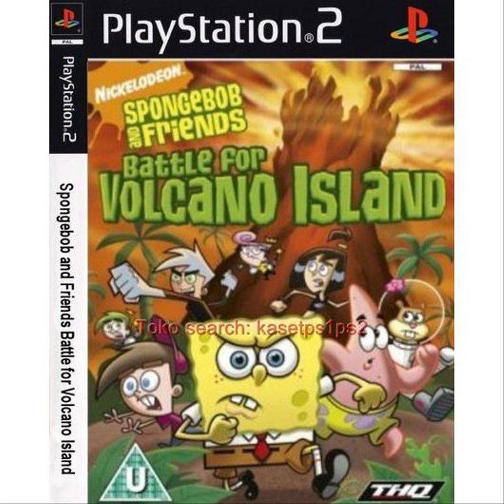 Spongebob Battle For Volcano Island PS2 Cassette - PS2 Game - PS2 CD ...