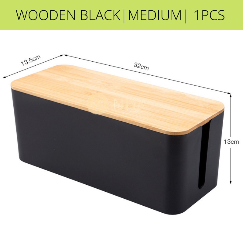 Cable Management Storage Box Desk Organizer Minimalist Cable Organizer ...