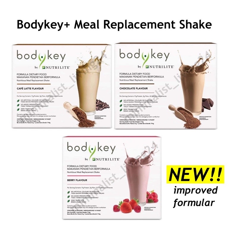 [ AMWAY STORE ] Nutrilite Bodykey By AMWAY 💯 Original HQ | Shopee Malaysia